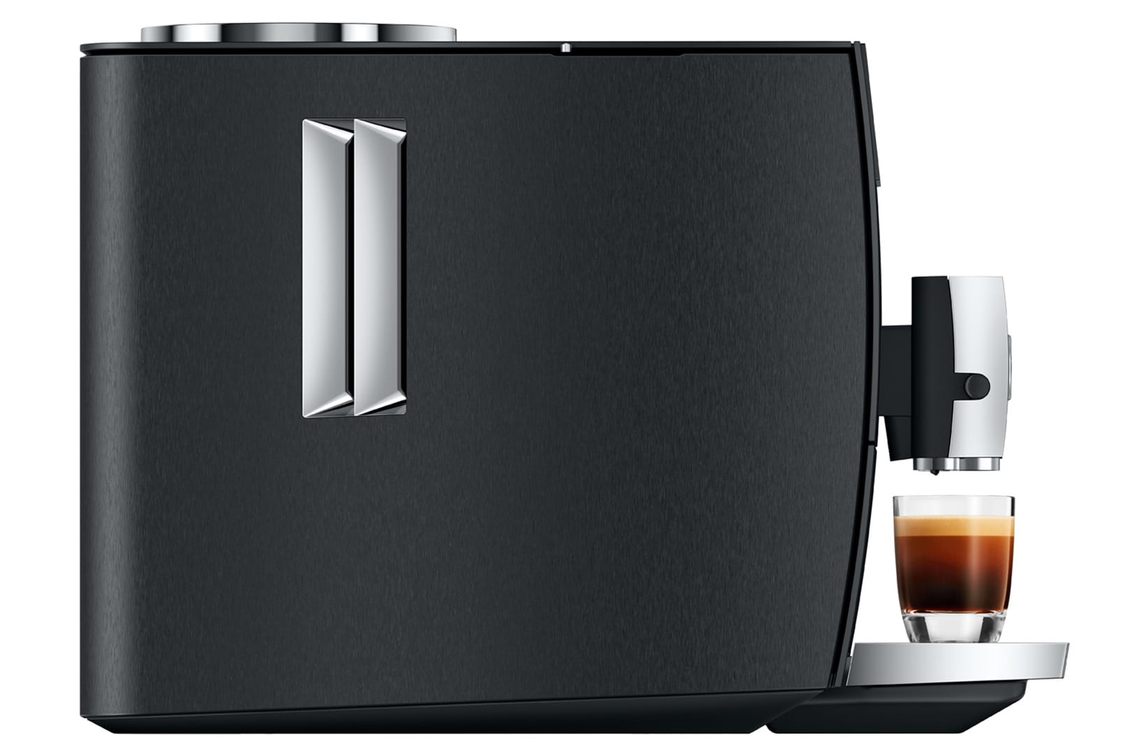 JURA ENA 8 Aluminium Dark Inox Kaffeevollautomat - International