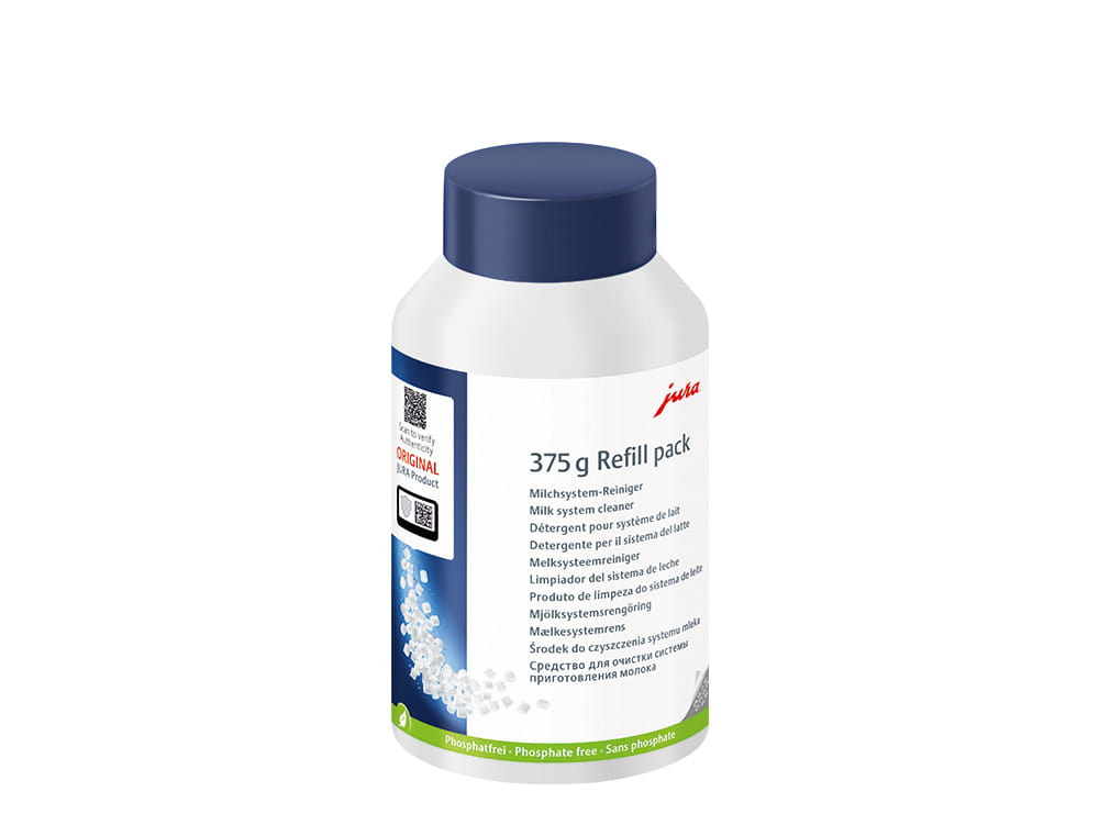 Milk system cleaner (mini tabs) 375 g refillable bottle - International