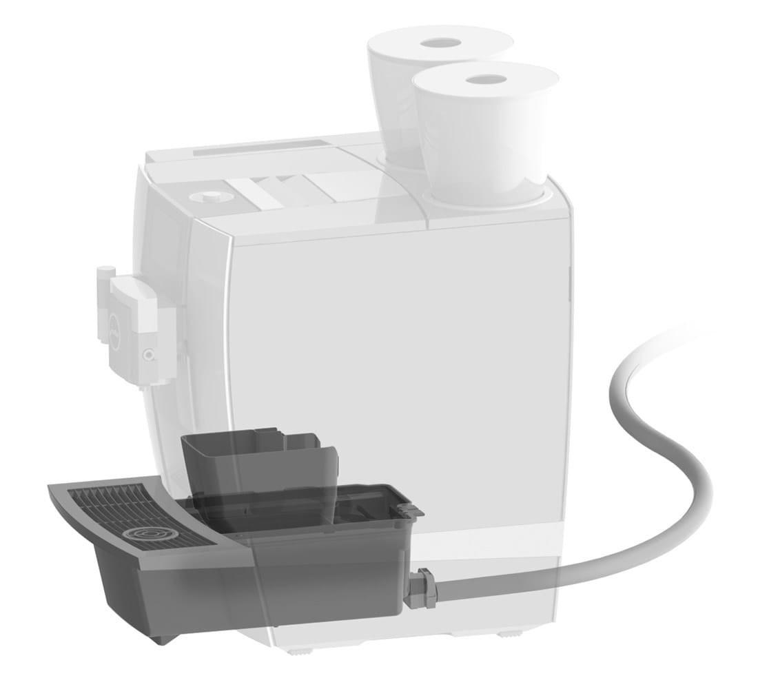 Coffee grounds disposal/drip drain set for GIGAG2 - International